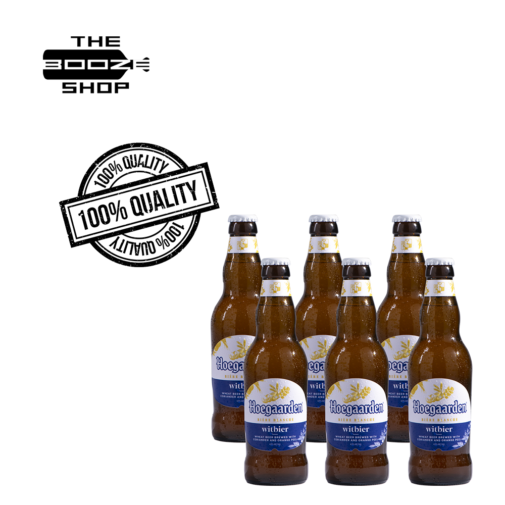 Hoegaarden White Beer 330ml Bottle x6 | Shopee Philippines