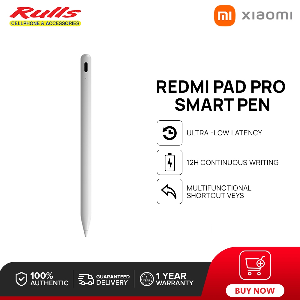 Xiaomi Redmi Pad Pro Pen | Ultra-low latency | 12h Continuous Writing ...