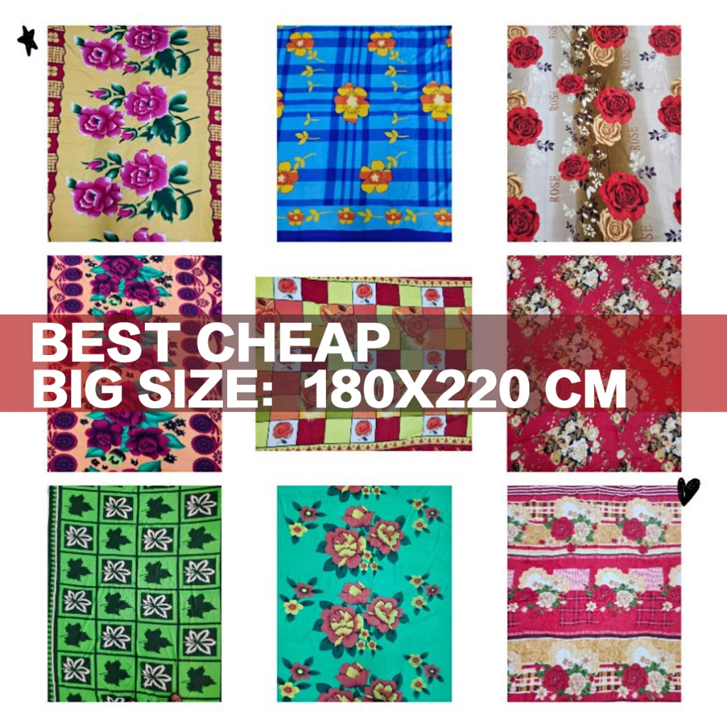 FAMILY DOUBLE SIZE SOFT PRANELA BLANKET KUMOT HABOL | Shopee Philippines