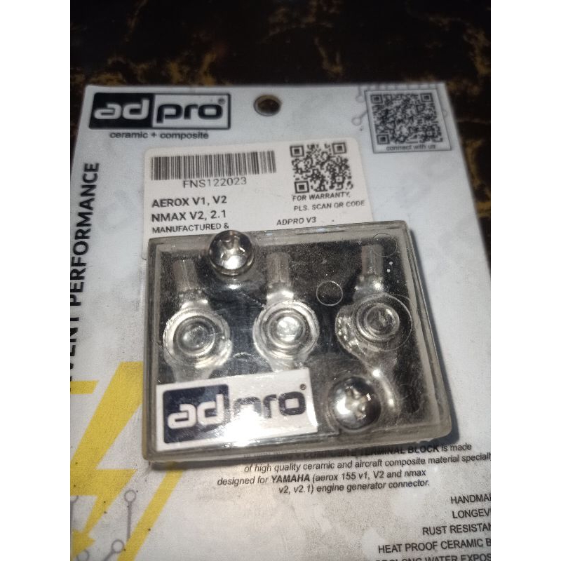 ADPRO V3 CERAMIC COMPOSITE TERMAL BLOCK AEROXV1,V2 Nmax V1 and V2( anti error) | Shopee Philippines