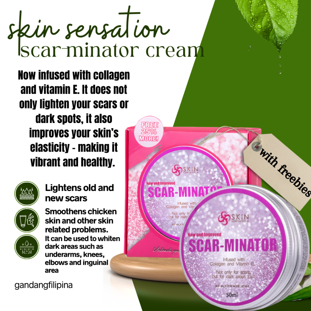 Effective Scarminator Cream by Skin Sensation 40ml Best Scar Remover ...