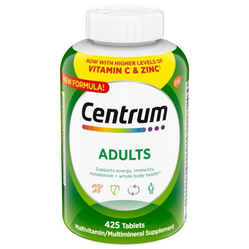 Centrum Adults Multivitamin 60 | 200 | 425 Tablets 09/26 EXP | Shopee ...