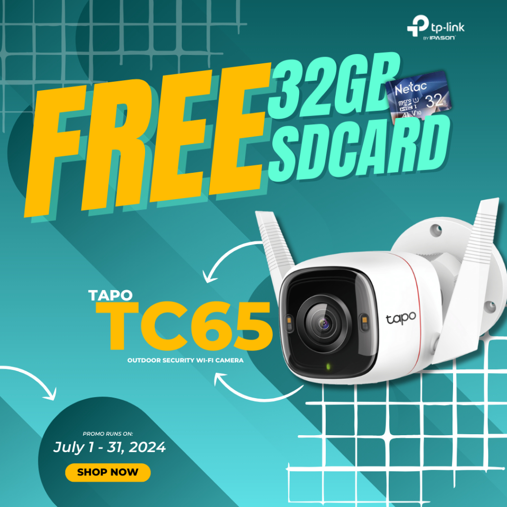 TP-Link Tapo TC65 Home Outdoor Security Wi-Fi Camera | Shopee Philippines