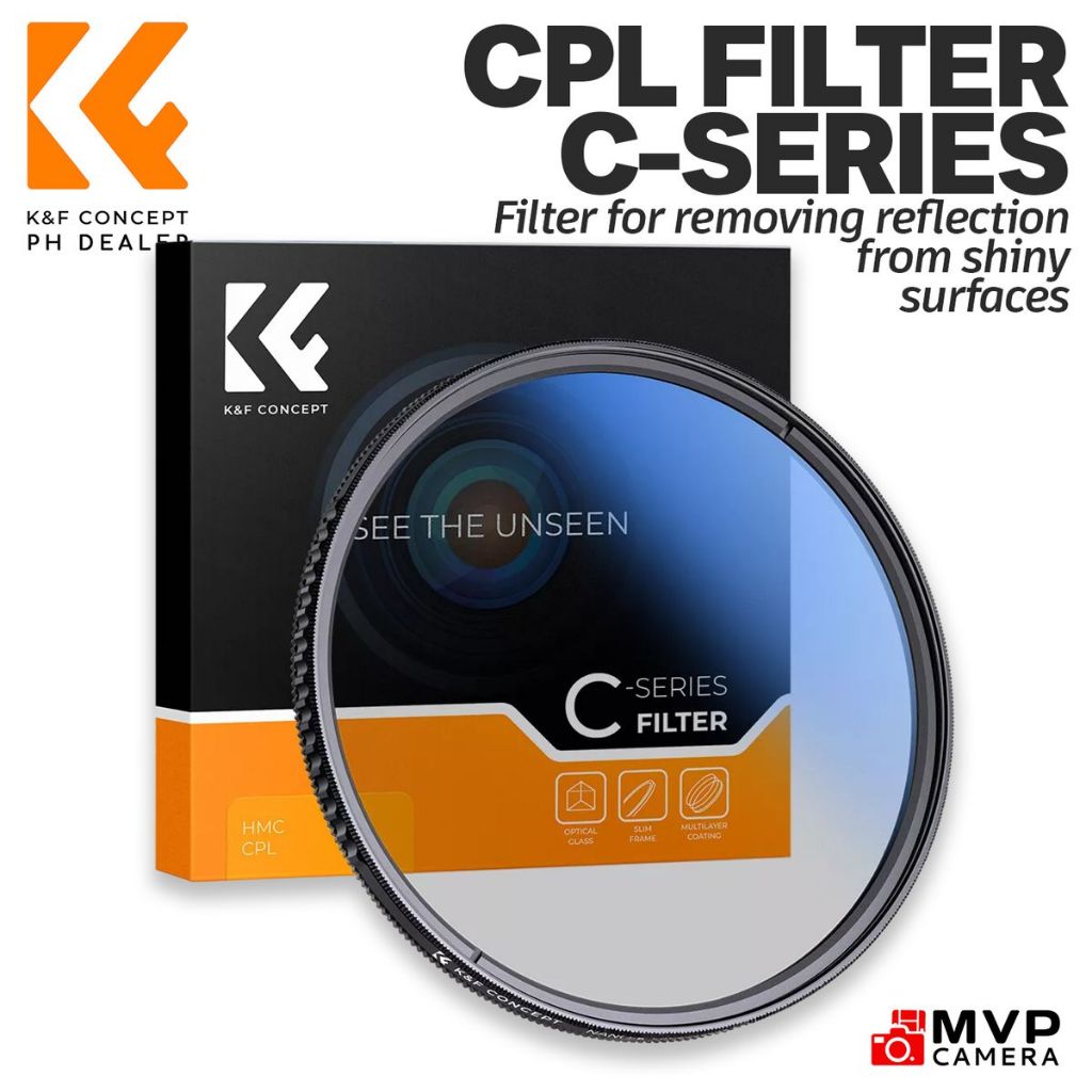K&F KF CONCEPT CPL C-Series Slim Multi-Coated Circular Polarizer Filter ...