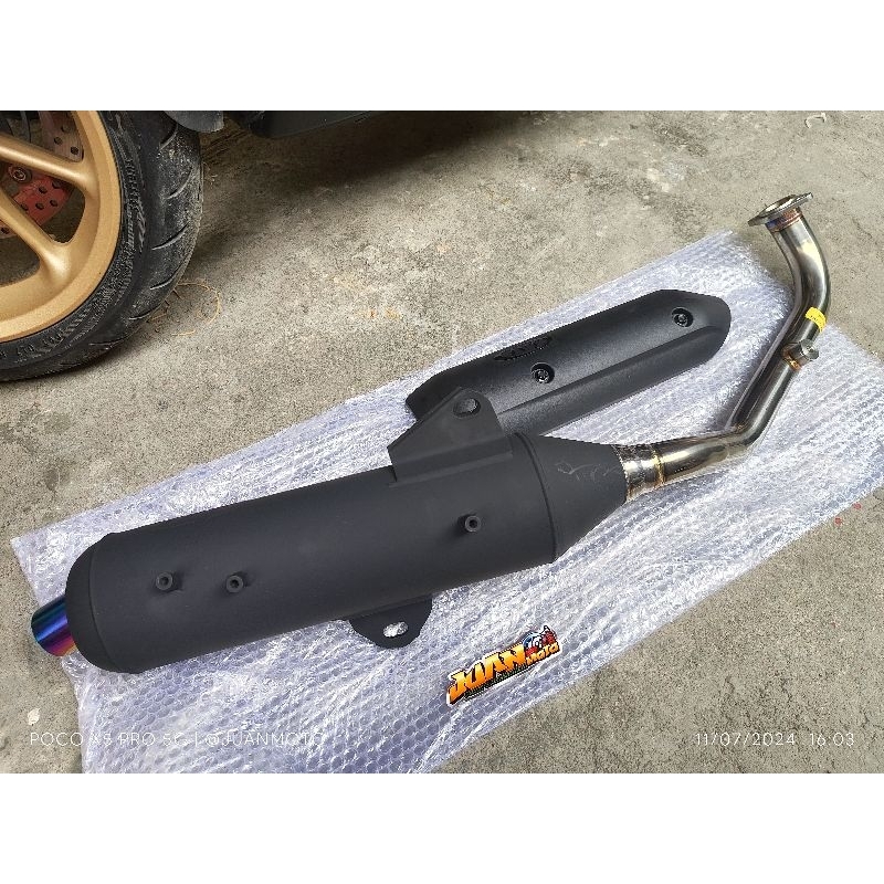 JVT v2.4 Silent Killer (38mm elbow) Aerox v1 | Shopee Philippines
