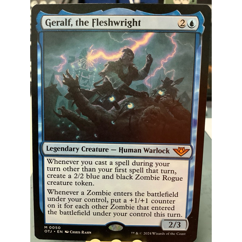 MAGIC: The Gathering - Geralf, the Fleshwright (Outlaws of Thunder ...