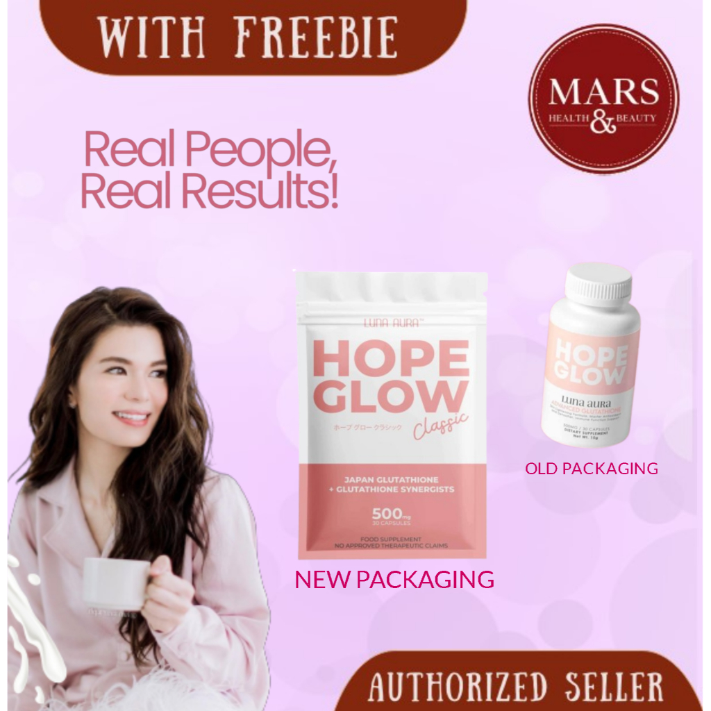 Luna Aura Hope Glow Classic New Packaging | Shopee Philippines
