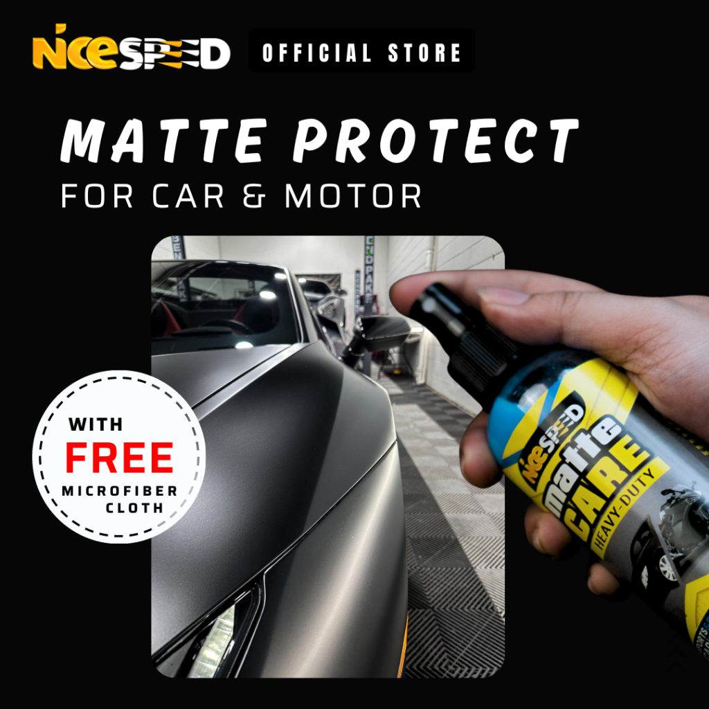 Matte Protect With Carnauba Wax Premium Matte Restorer by Nice Speed ...