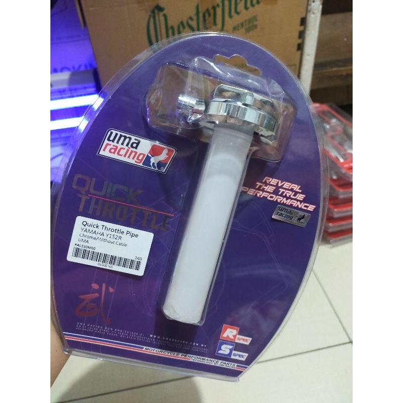 UMA Racing Quick Throttle pipe Sniper 150/155 / Aerox | Shopee Philippines