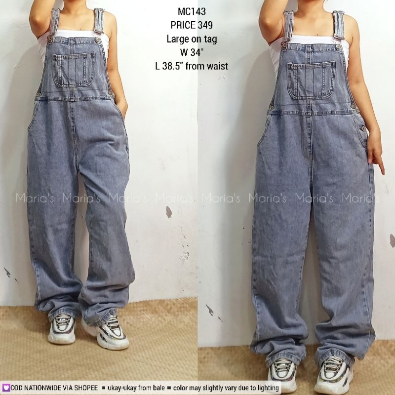 MARIA'S THRIFTED JUMPERPANTS, OVERALLS, ROMPERS, JUMPERS (DENIMxCOTTON ...