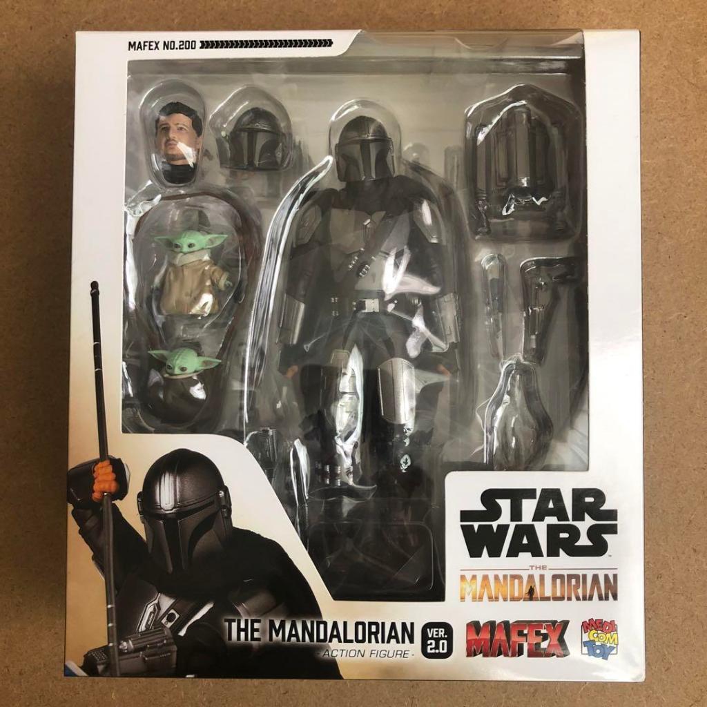 MEDICOM TOY MAFEX No.200 THE MANDALORIAN Mandalorian Ver.2.0 Height ...