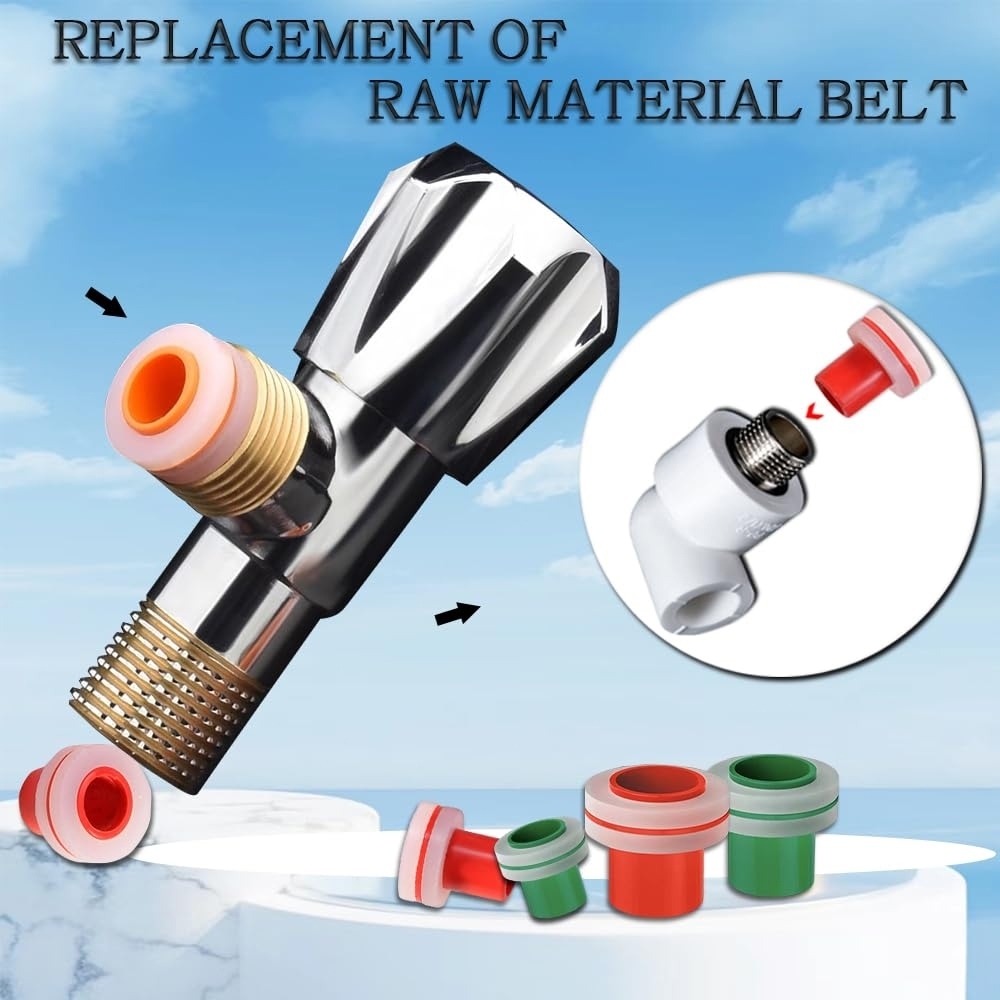 faucet valve repair fittings / 1/2 inch thread silicone ppr pipe plugs ...