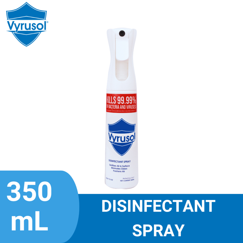 Vyrusol Disinfectant Continuous Sprayer 350ml | Shopee Philippines