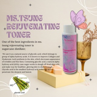 Ms Tsung Rejuvenating Big Toner Micro Peeling Moisturizing Renew and Refresh look and Glowing ...