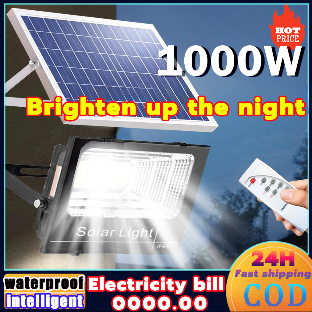 2000W Solar Light Outdoor Waterproof Solar Flood Lights Ip67 Led Solar ...
