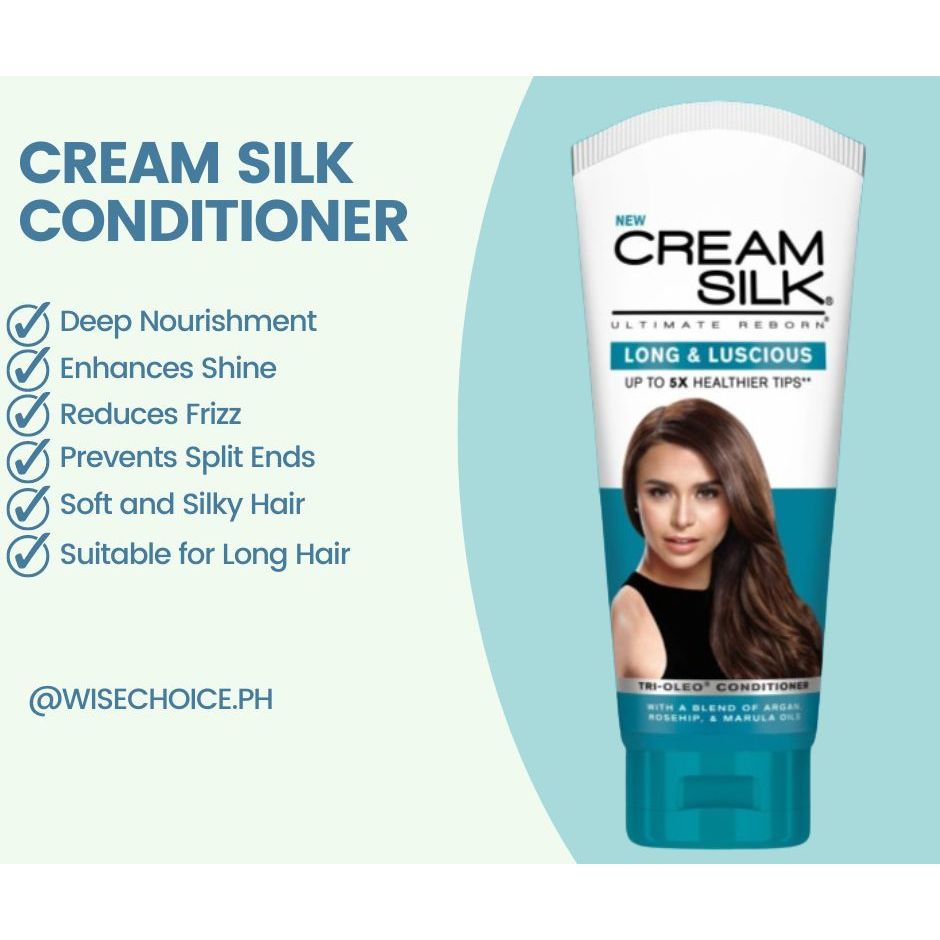 Cream Silk Ultimate Reborn Long & Luscious Tri-Oleo Conditioner 170ml ...