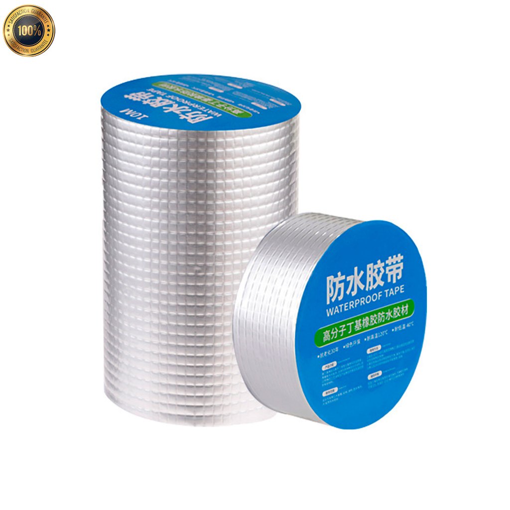 Waterproof Tape aluminum foil butyl sealing self adhesive tape color steel bungalow roof ...