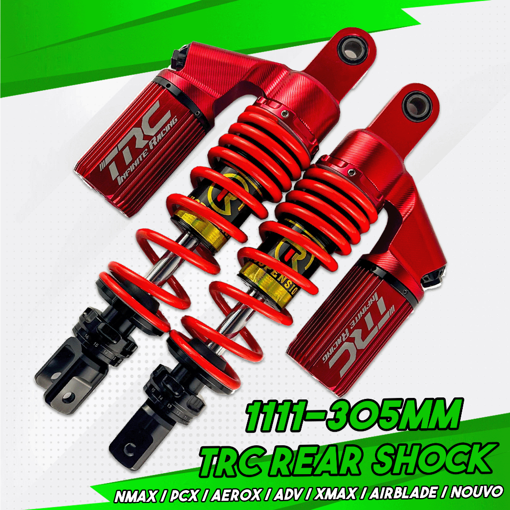 TRC CNC REAR SHOCK 1111-305MM NMAX V1 V2/AEROX/ADV/XMAX | Shopee ...