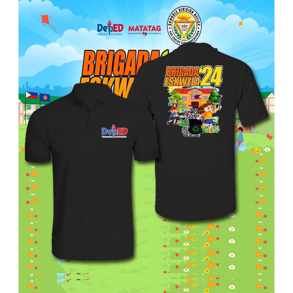 2024 BRIGADA ESKWELA POLO SHIRT I UNISEX | Shopee Philippines
