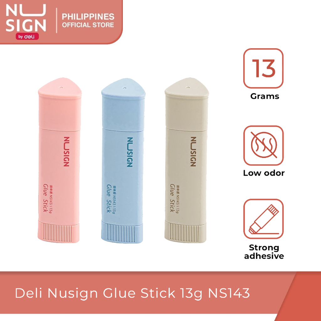 Deli NS143 NuSign Glue Stick 13g | Shopee Philippines