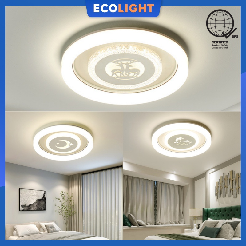 Ceiling Light 3 Color Ceiling Lamp Light Led Living Room Bedroom Light ...