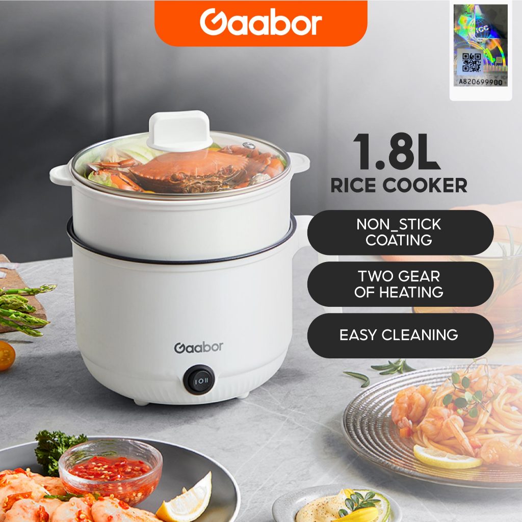 Gaabor Mini Rice Cooker Multi Cooker Double Layer Rice Cooker With ...