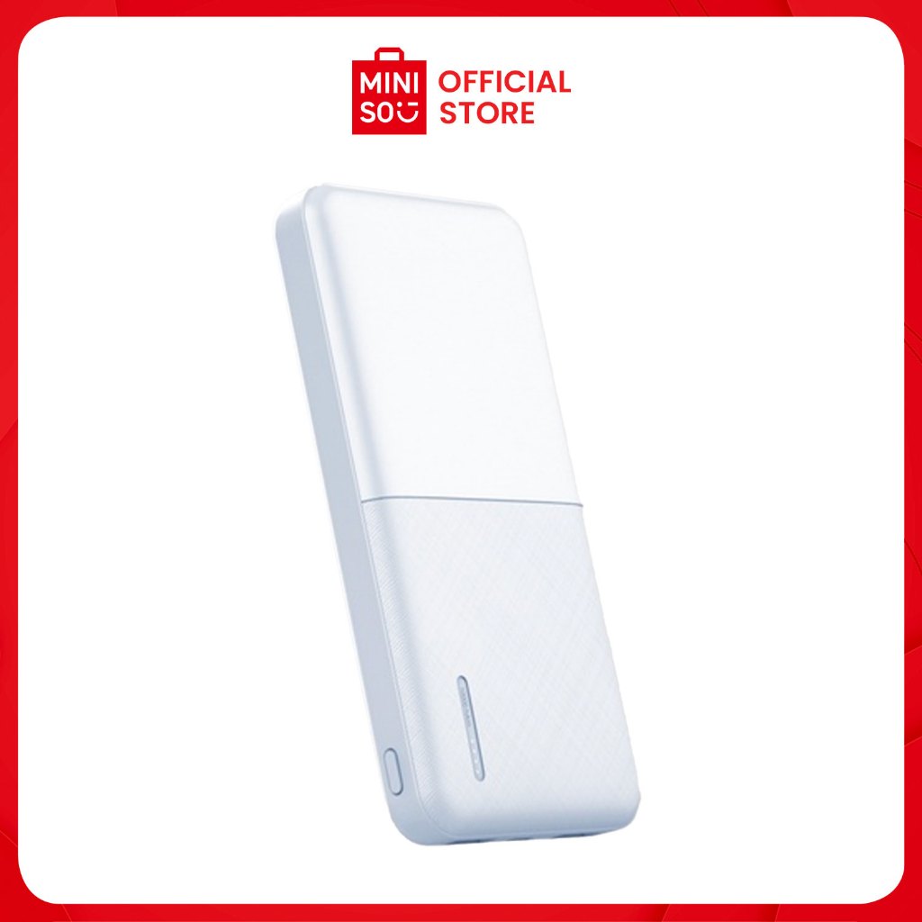 MINISO 10000mAh Power Bank Model: SCCDB-220616-2Blue | Shopee Philippines