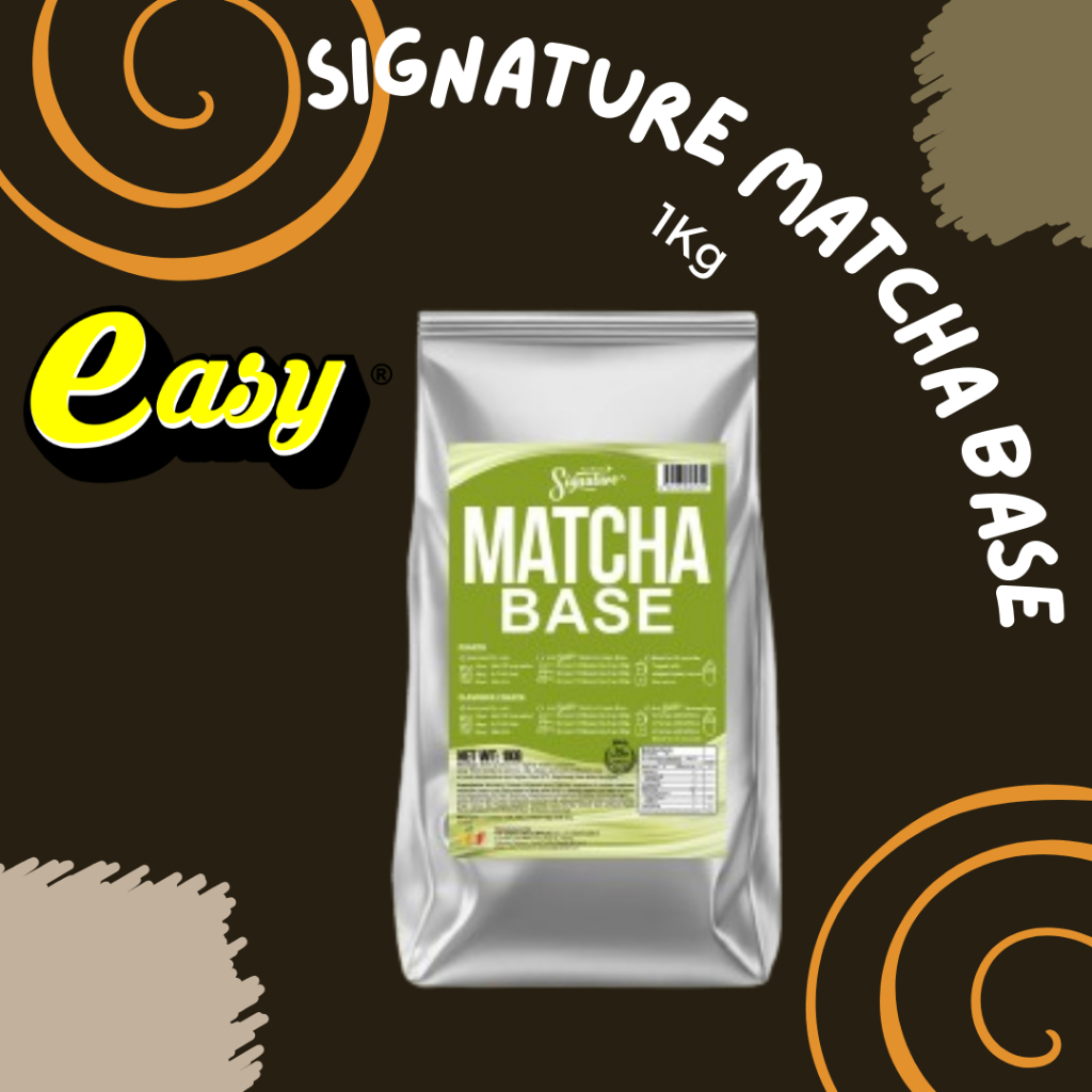 EASY BRAND SIGNATURE MATCHA BASE POWDER 1KG | Shopee Philippines