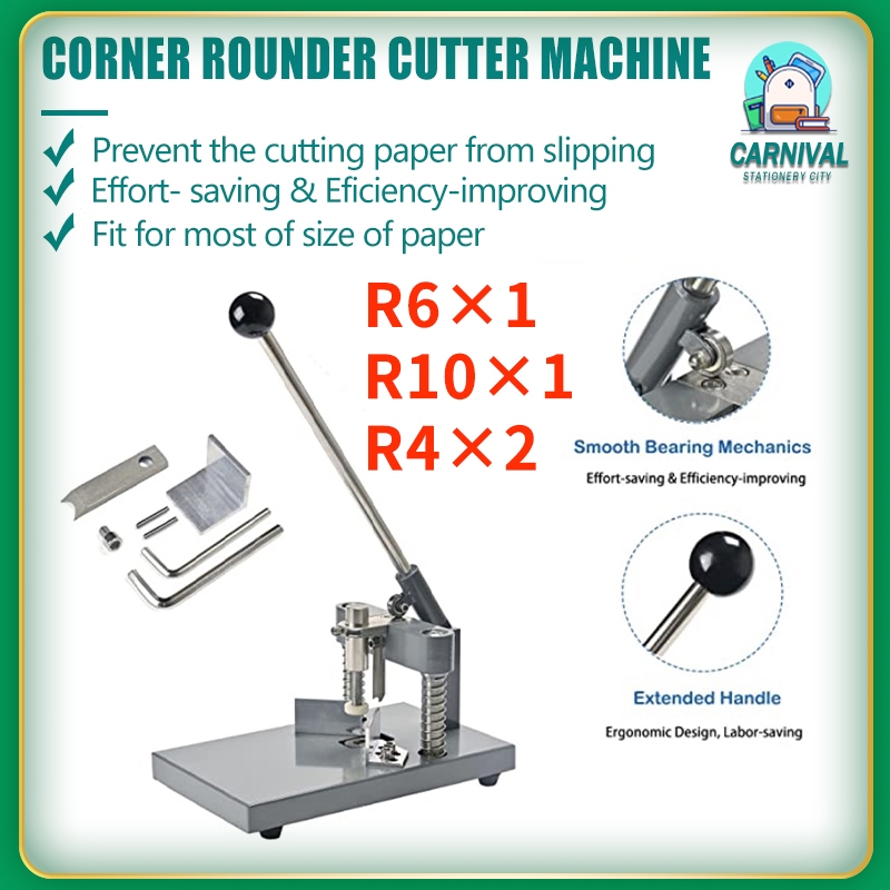 Corner Rounder Cutter Machine Paper Corner Punch, R4mm R6mm R10mm 1.2 ...