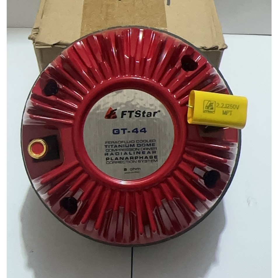 FT STAR GT-34BT 300W RMS 8ohms Titanium Compression Driver Unit 34MM ...