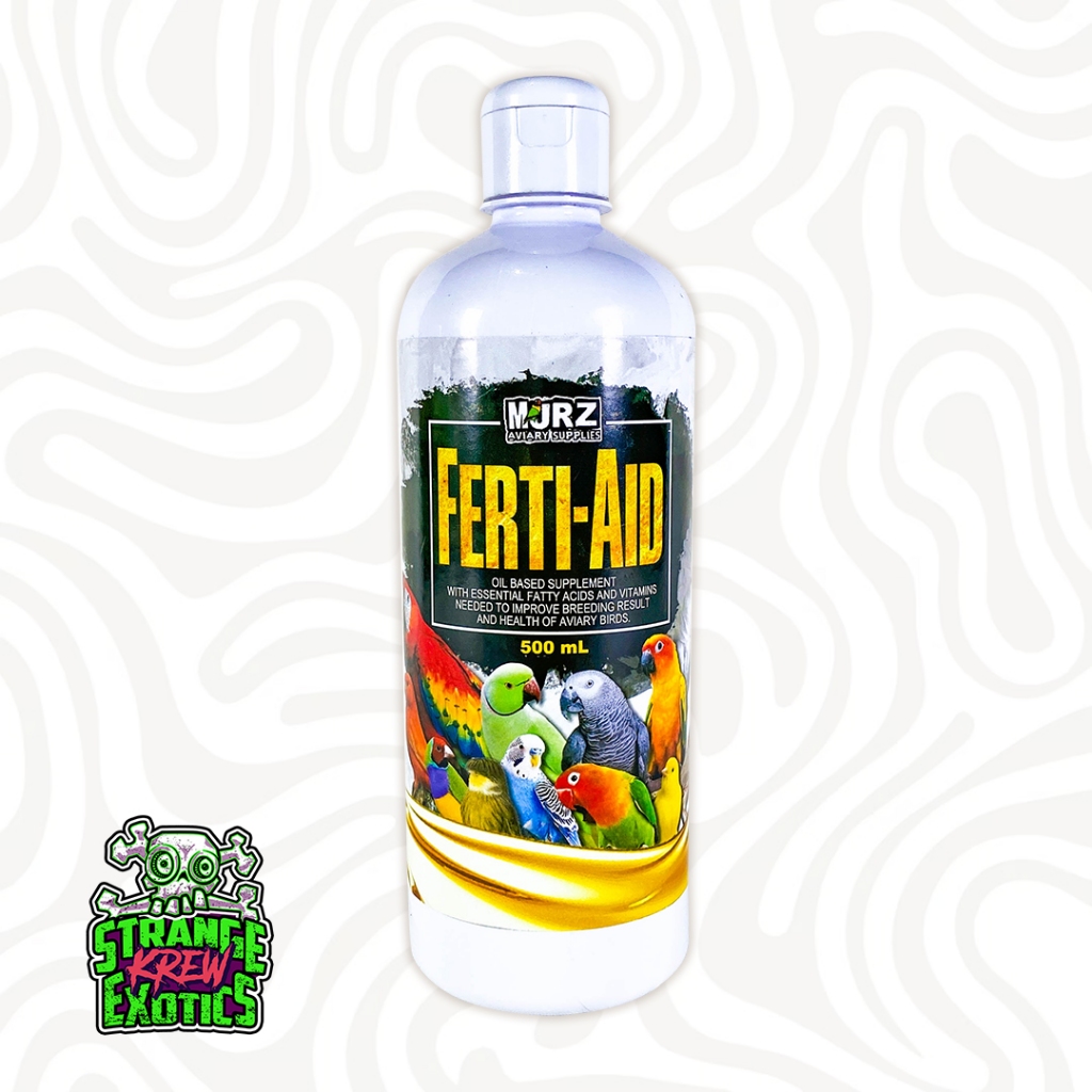 MJRZ FERTI-AID ( 100ml, 250ml, 500ml, ) bird breeding egg laying ...