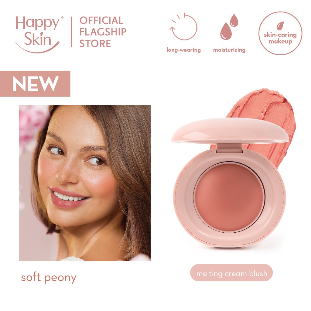 Happy Skin Second Skin Melting Cream Blush | Shopee Philippines