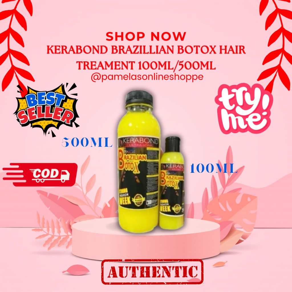 KERABOND BRAZILIAN BOTOX STRONG (Bleached Treated Hair Care 80% ...