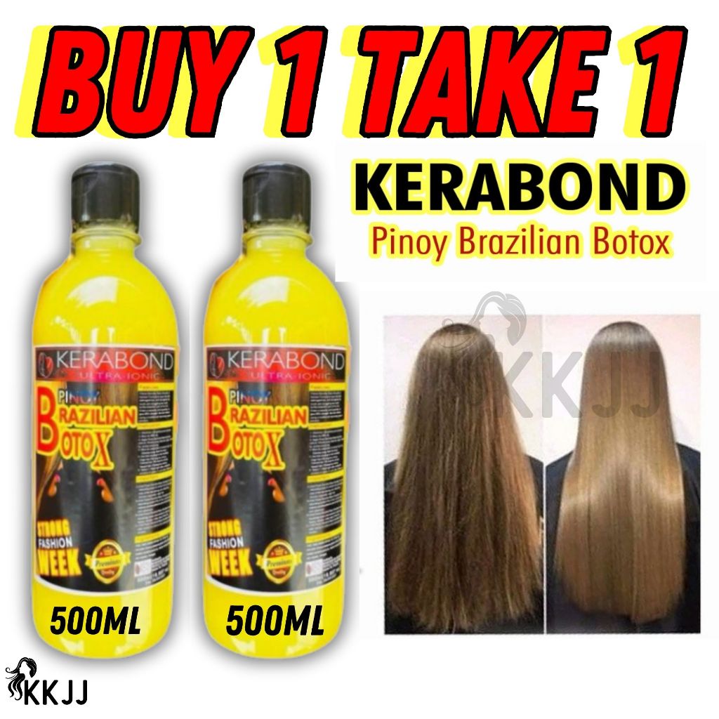 kkjj [BUY 1 TAKE 1] 500ML KERABOND BRAZILIAN BOTOX STRONG For Bleached ...