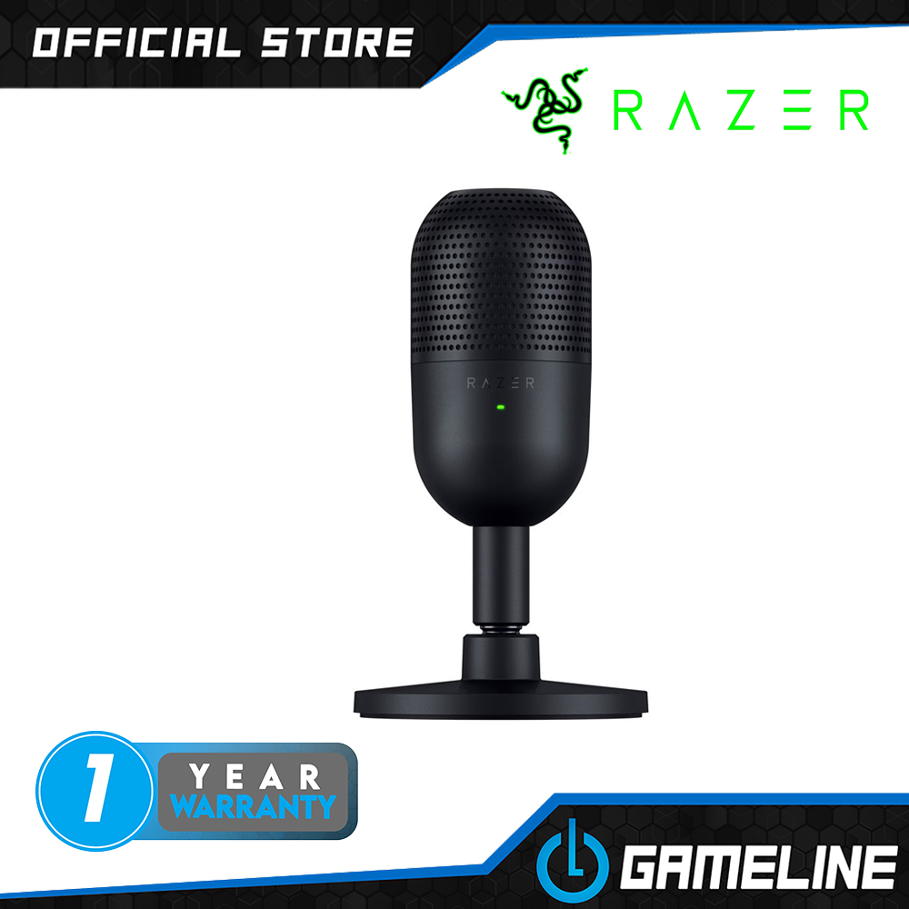 Razer Seiren V3 Mini Ultra-Compact USB Microphone - Black | Shopee ...