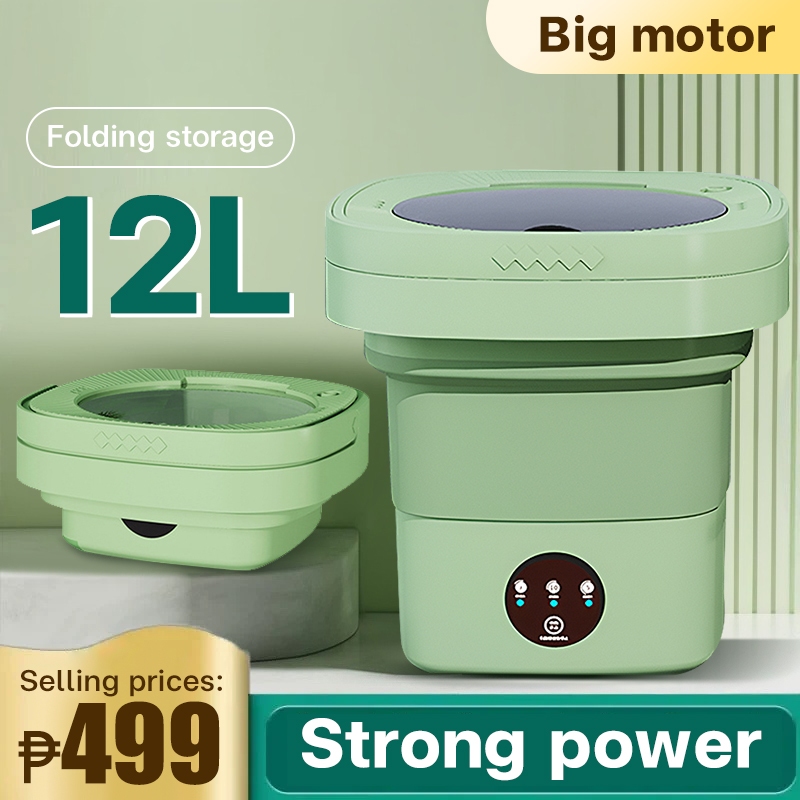 12L Folding mini washing machine automatic washing machine large ...