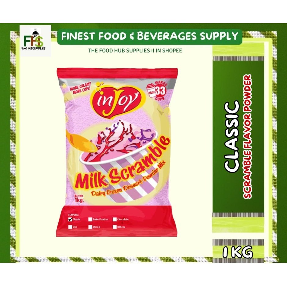 InJoy Classic Scramble 1KG | Shopee Philippines