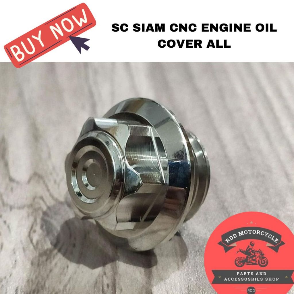 SC SIAM CNC ENGINE OIL COVER ALL YAMAHA / HONDA / RAIDER R150 / SPIRAL ...