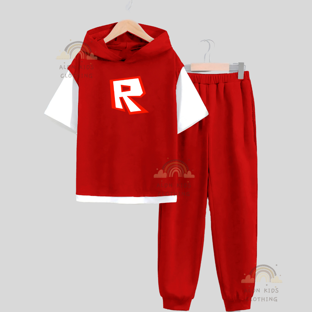 ROBLOX HOODIE JOGGER TERNO 2 IN 1 SET FOR KIDS UNISEX 1-13 YEARS OLD ...