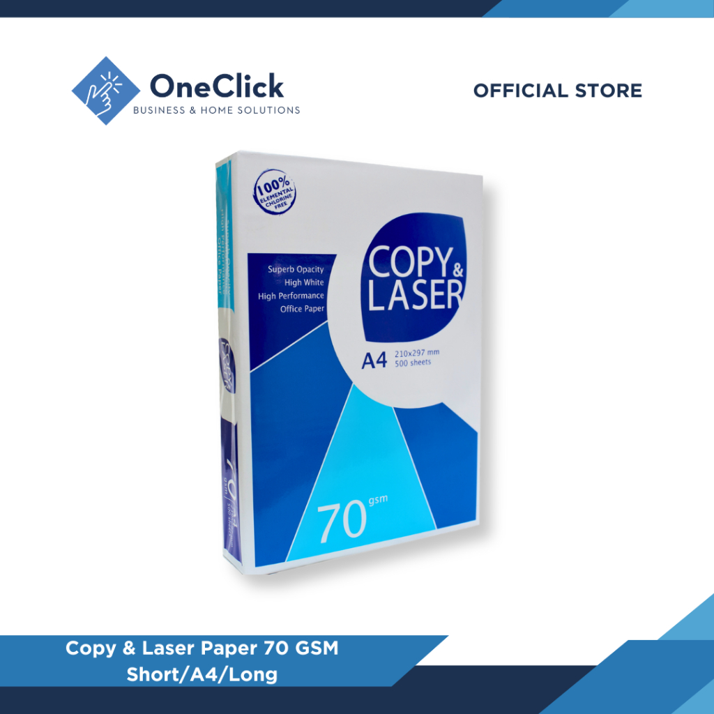 Copy & Laser Paper 70 GSM (Short/A4/Long) | Shopee Philippines