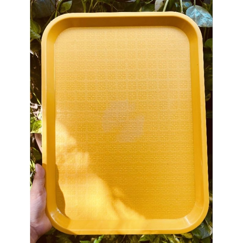 PLASTIC SERVING TRAY( 12X16 ) BUY12GET2FORFREE | Shopee Philippines