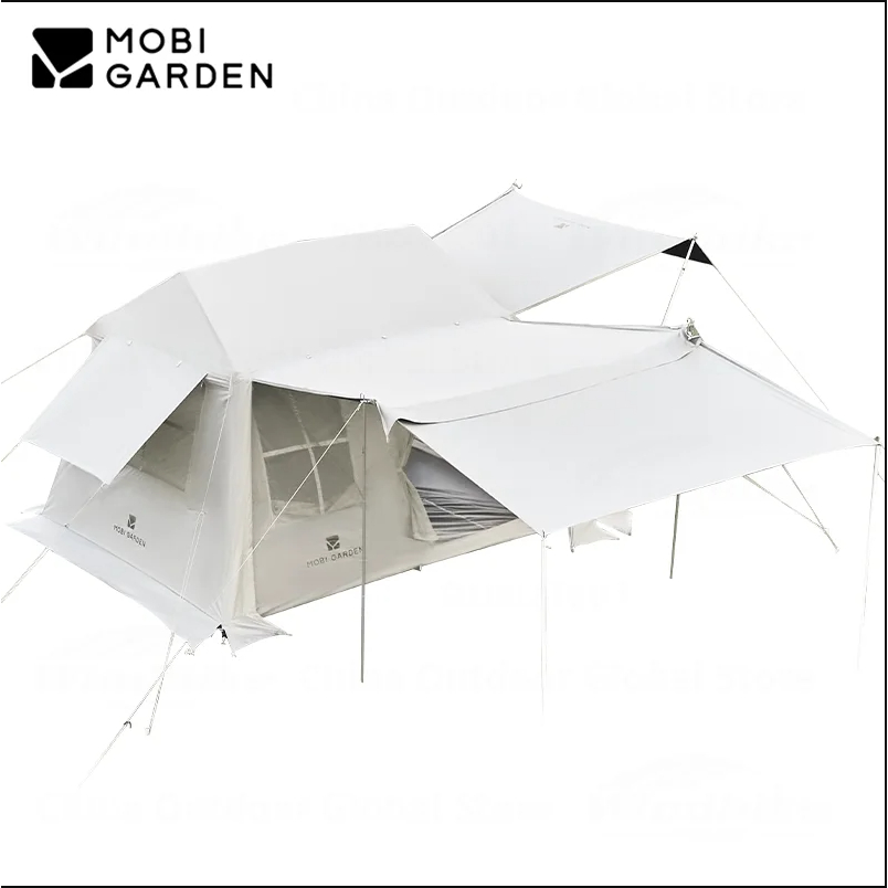 MOBI GARDEN HOLIDAY 5.9 FAST BUILD AUTOMATIC CABIN TENT VINYL COATED ...