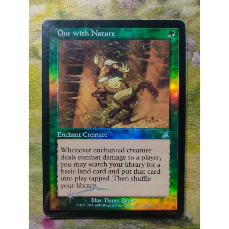 MTG - One with Nature - FOIL - SCG | Shopee Philippines