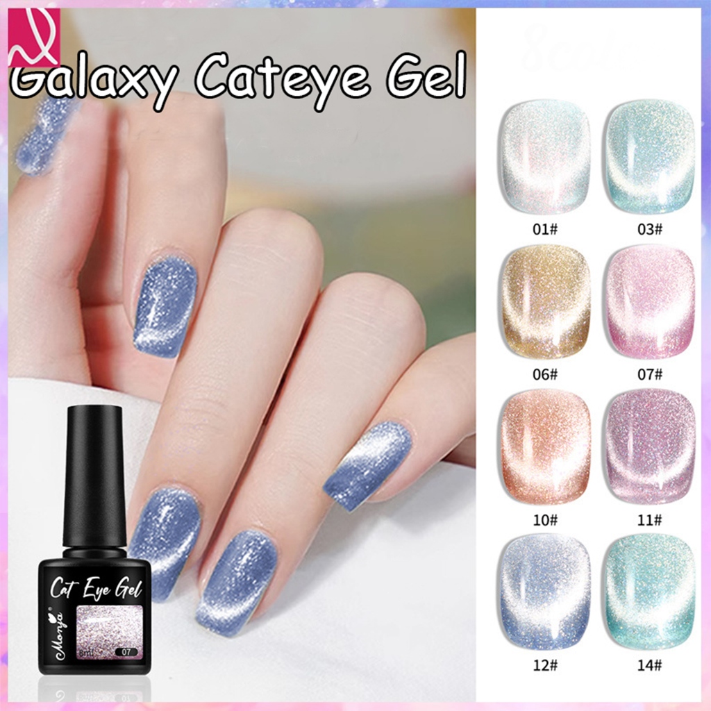 Nailite Starry Cat Eye Gel Magnetic Absorption Long-lasting Suitable ...