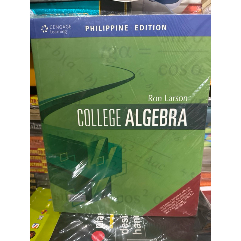 College Algebra by Ron Larson | Shopee Philippines