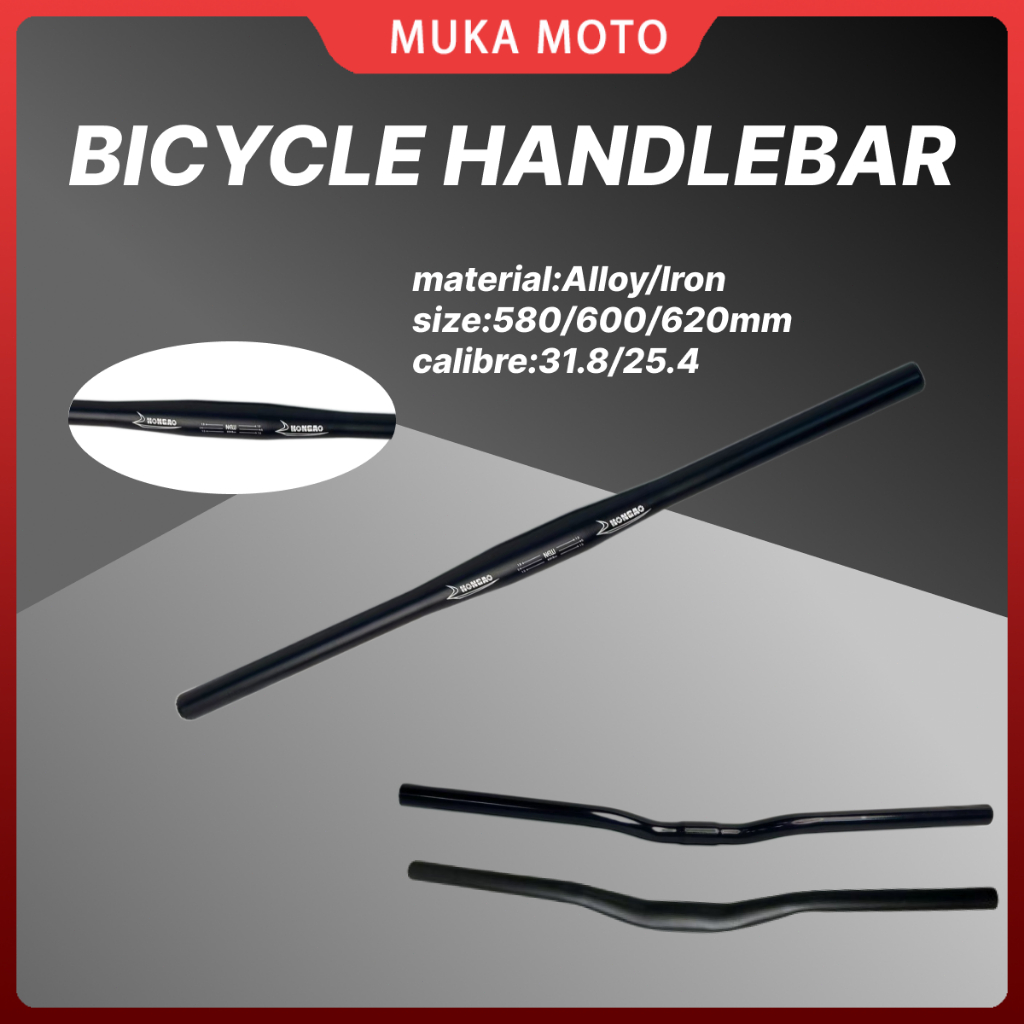 Universal Straight Road Bike Handle Bar MTB Handlebar Iron Alloy ...