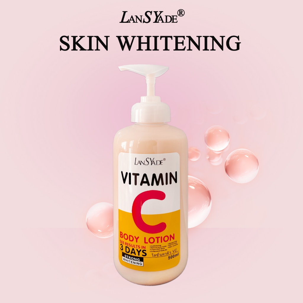 Legit LanSYade Vitamin C Body Lotion Whitening Moisturizing Brighten ...