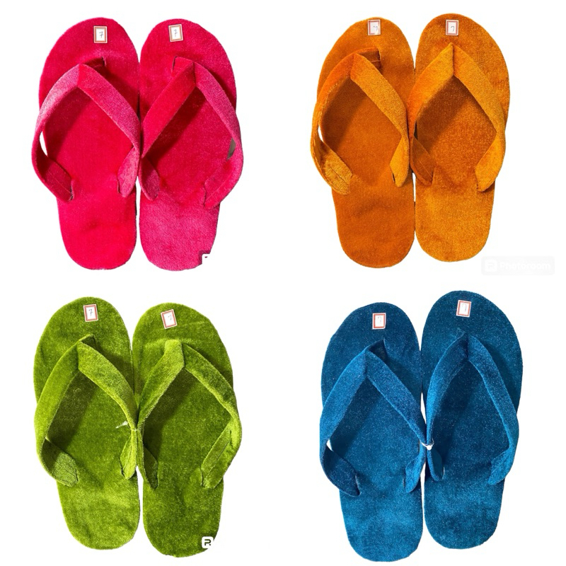 (UNISEX) 1 PAIR - COLORFUL INDOOR HOME SLIPPERS / TSINELAS PAMBAHAY ...