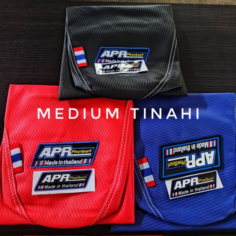 Apr motorcycle seat cover medium black,red,blue | Shopee Philippines