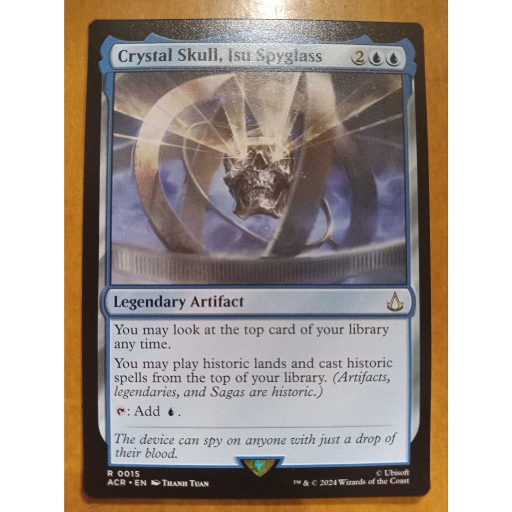 MTG Crystal Skull, Isu Spyglass Rare ACR Universes Beyond: Assassin's ...